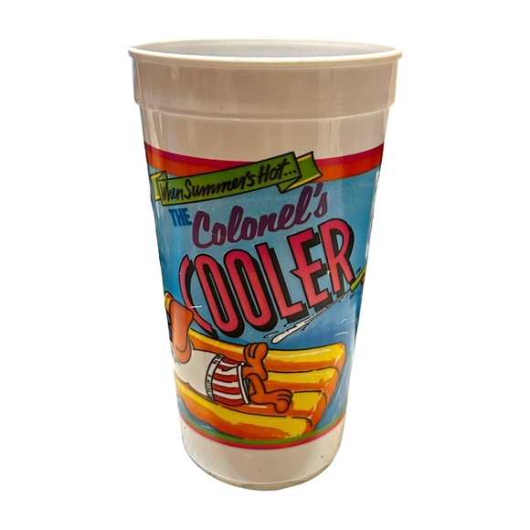 Dining | Vintage Kfc Plastic Cup Hot Summer Colonel Kentucky Fried ...